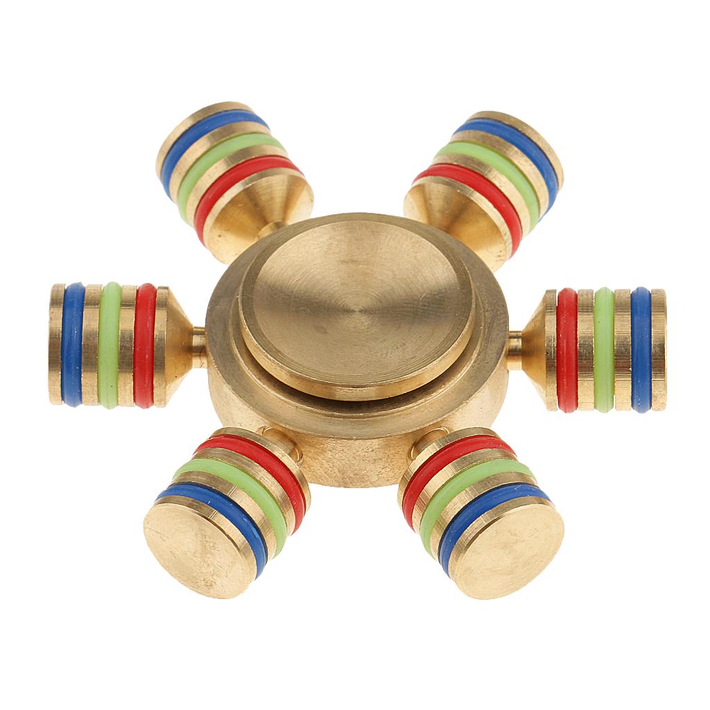 Buy Six Winged Fidget Toy Hand Spinner Stress Reducer for Kids Adults ...