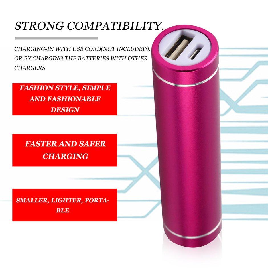 Buy Mini USB Mobile Power Bank Charger Pack Box Battery Case For 1x ...