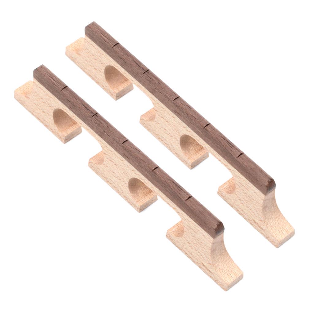 Buy 2pcs 5 String Banjo Rosewood Bridge for Replacement Parts at ...