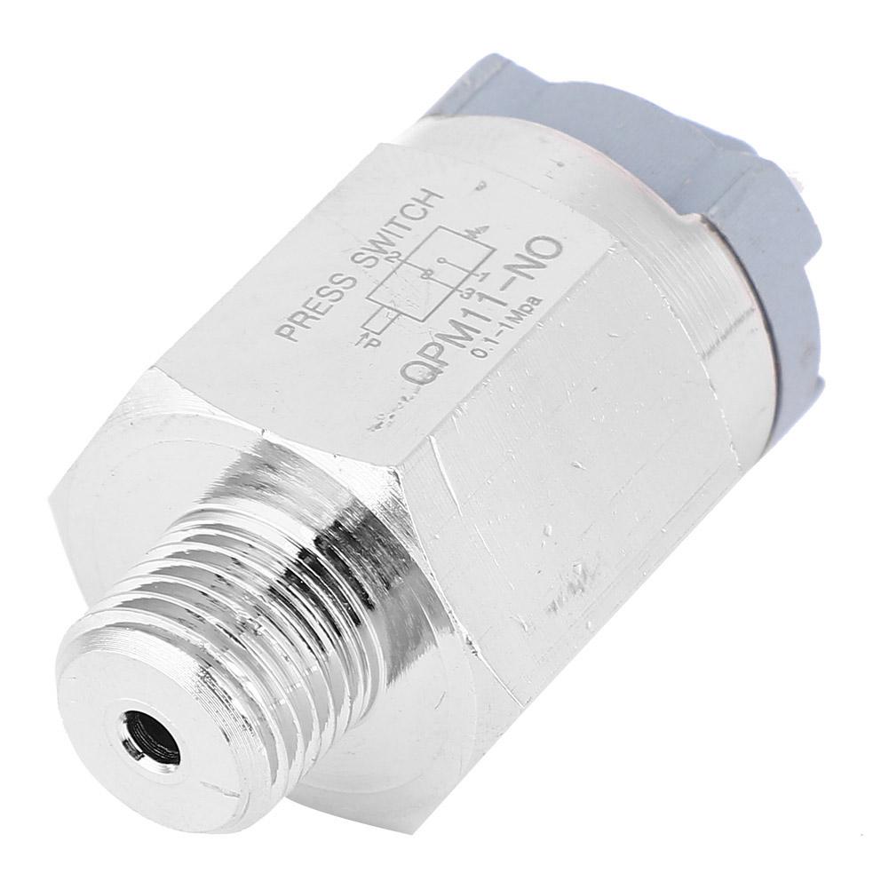 Buy Adjustable Air Pressure Switch Normally Open QPM11-NO Switch G1/4in ...