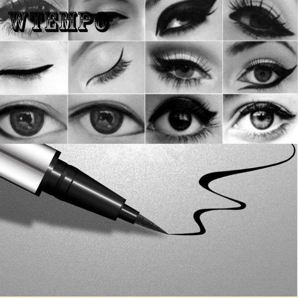 Eyeliner is not easy to discolor, long-lasting makeup, eyeliner, hard ...