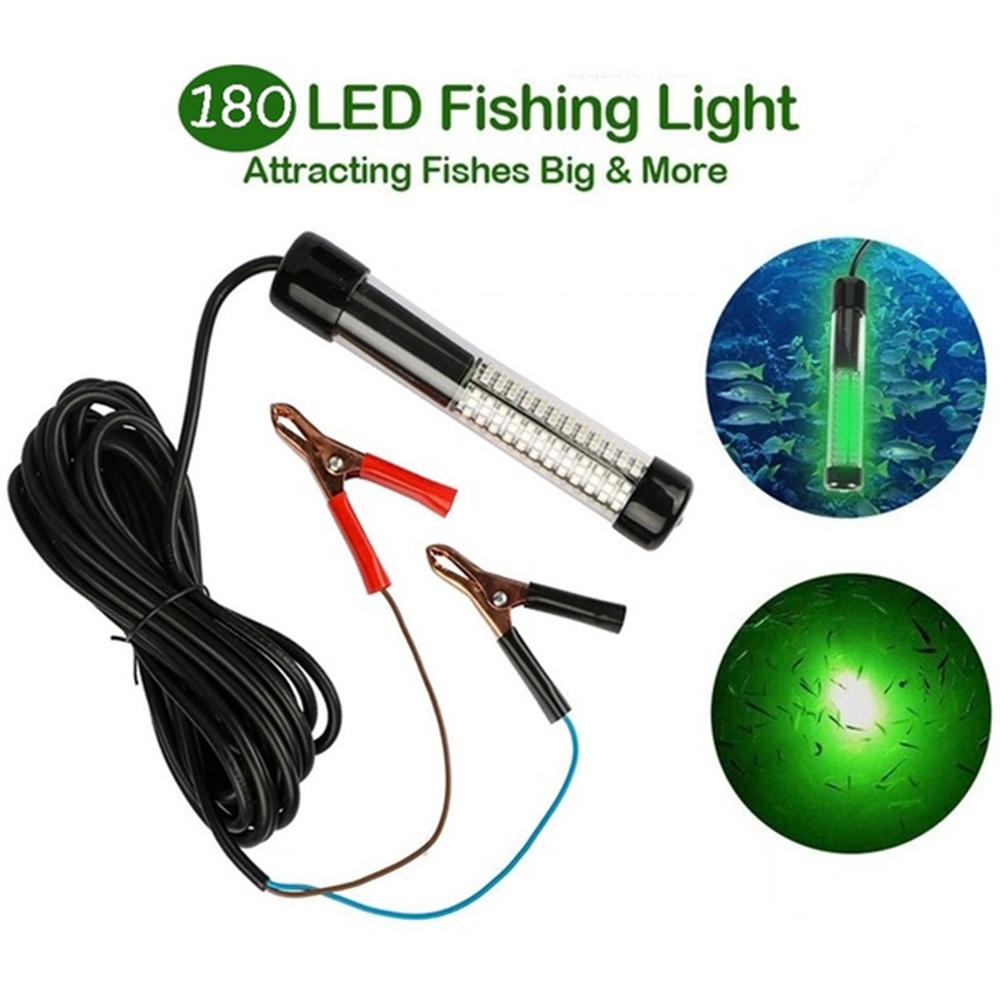 Buy Collecting Fish Bait Light Green Light Underwater LED Night Fishing ...