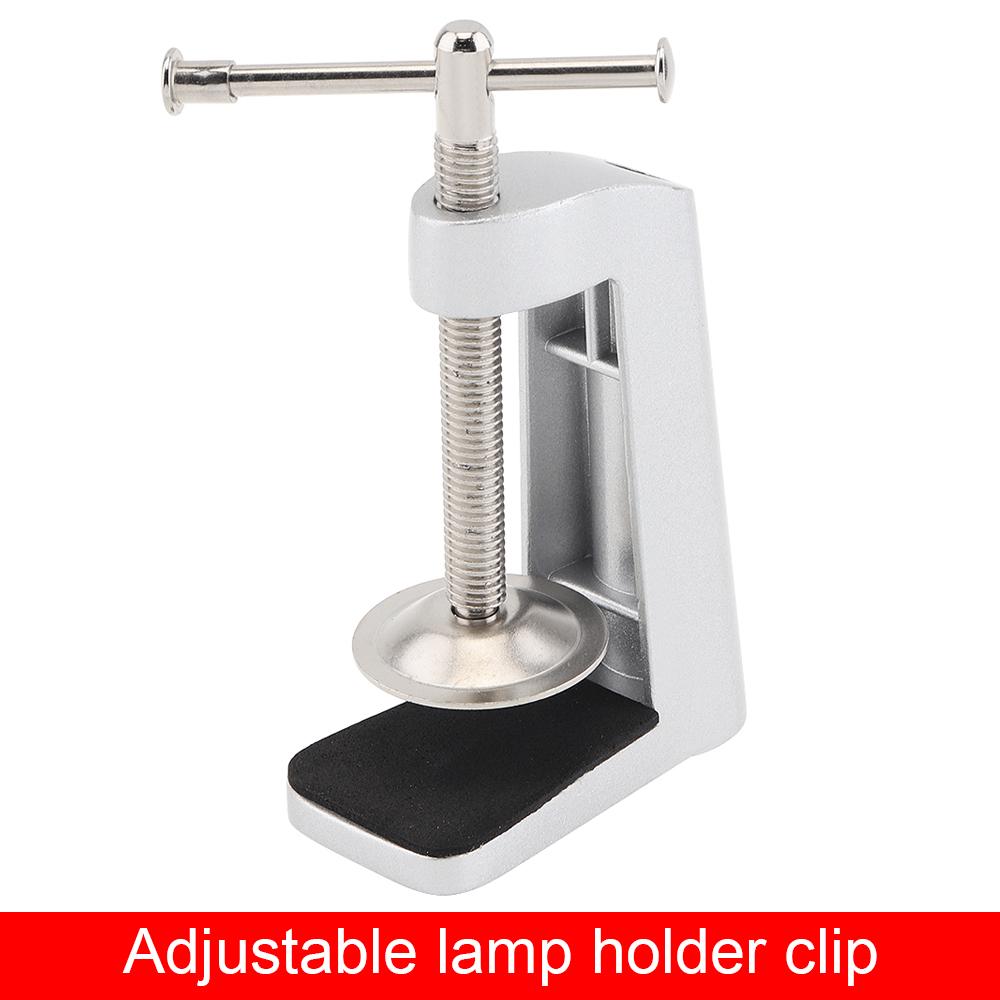 💰Kjøp Table Lamp Holder Clamp Fixed Clip Portable Desk Lamp Fixed Base ...