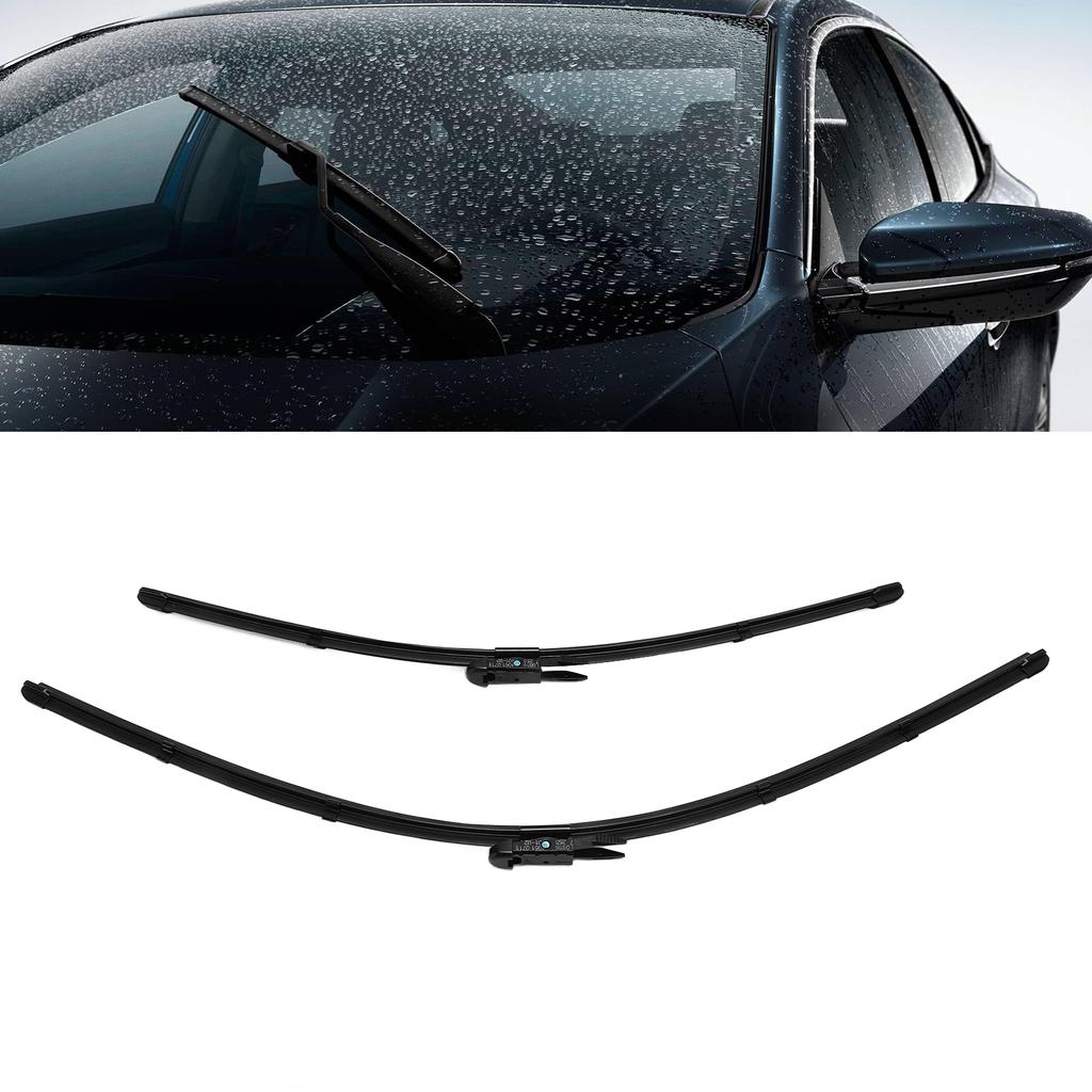 Buy 1 Pair 28in 21in Front Windshield Wiper Blade 2518200845 Car ...