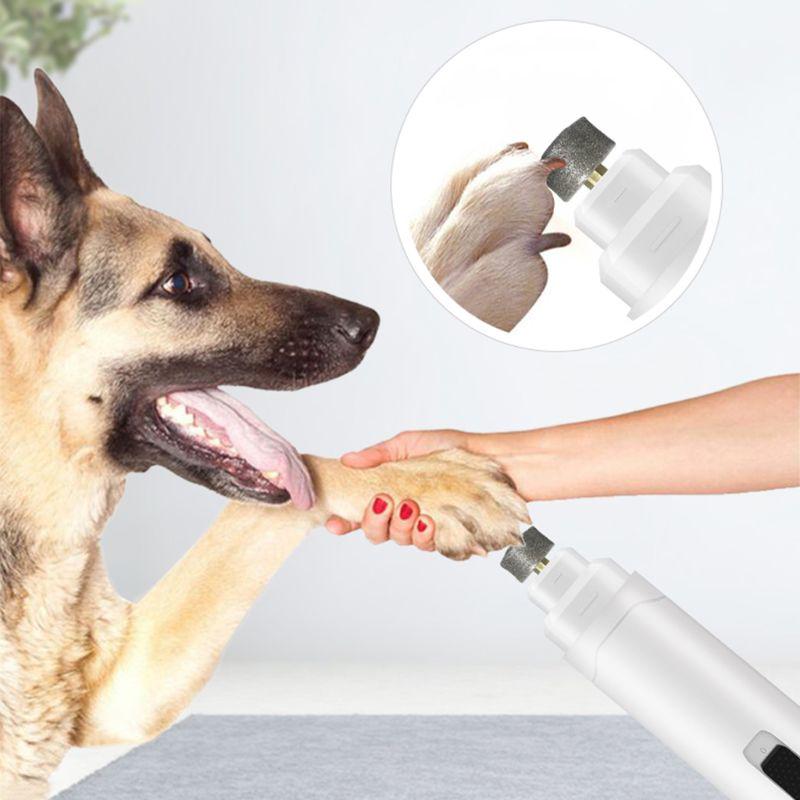 Electric Pet Nail Grinder Multipurpose Cat Dog Nail File Trimmer ...