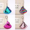 Buy Ring Key Car Sequins Glitter Keychain Poop Chaveiro at affordable ...