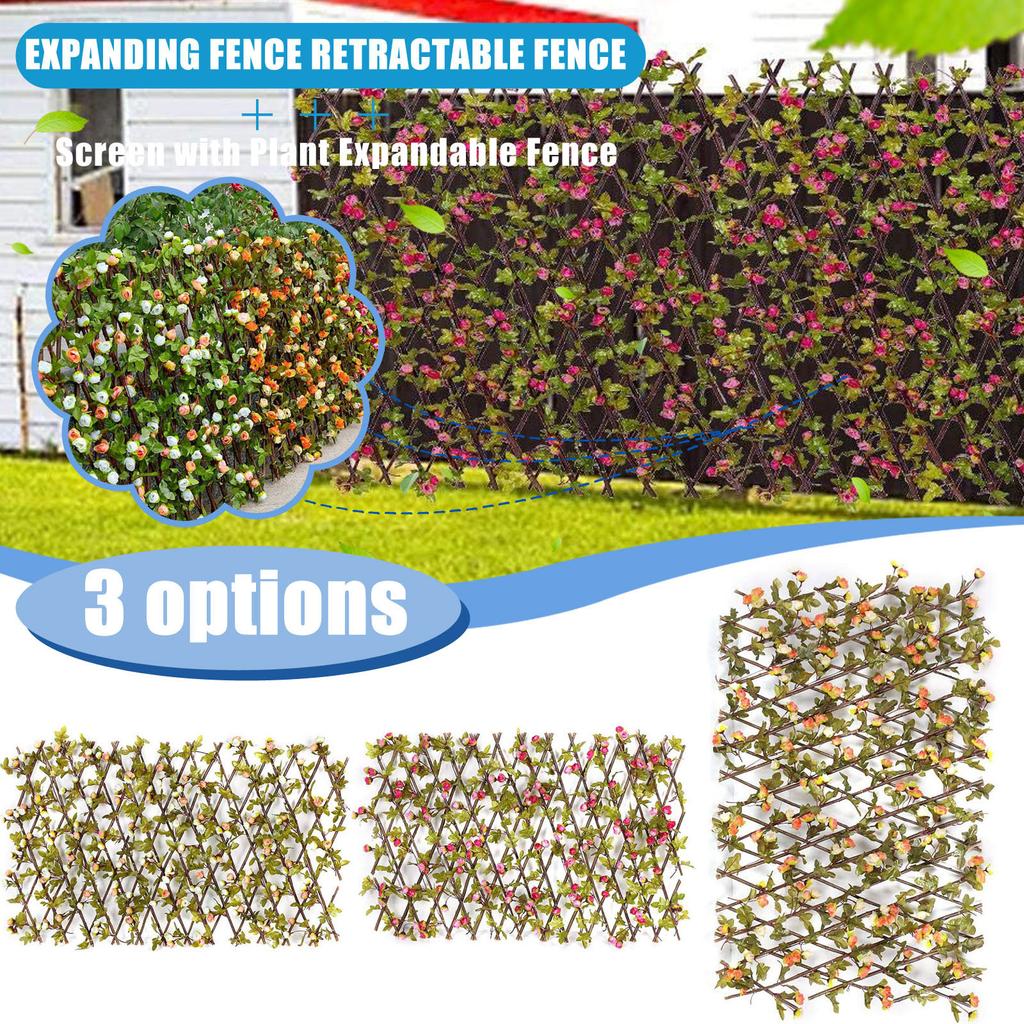 Buy Expanding Fence Retractable Fence Screen With Plant Expandable ...