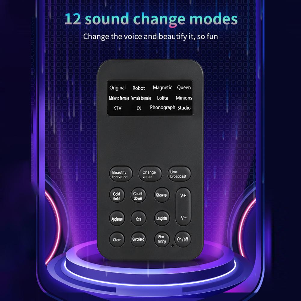 Cheap New Voice Changer Mini Portable 12 Voice Changing Modulator With ...