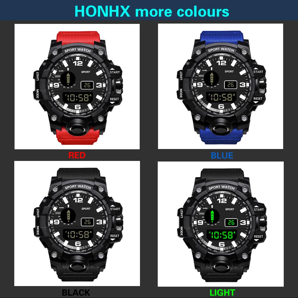 Buy HONHX Luxury Mens Digital LED Watch Date Sport Men Outdoor ...