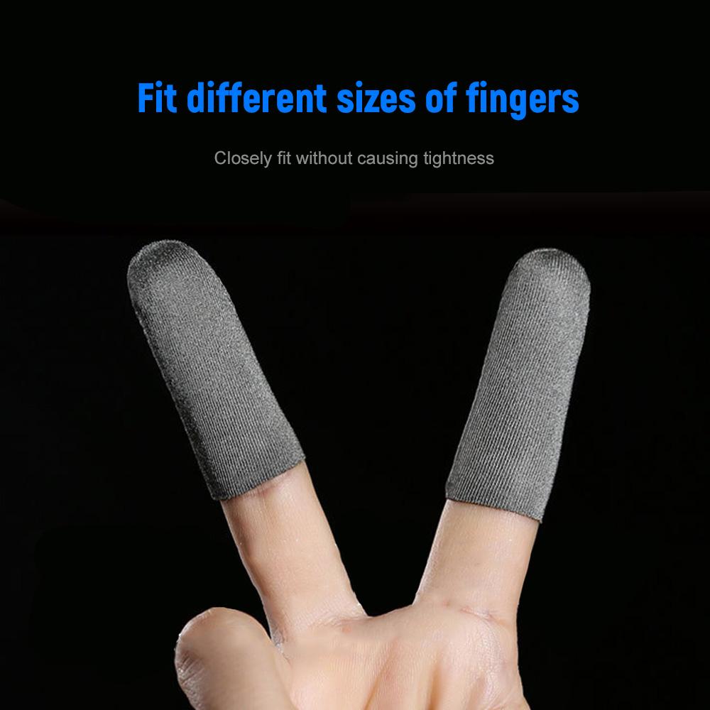 Buy 20 Pieces Gaming Finger Sleeve Touchscreen Thumb Sleeve Sensitive ...