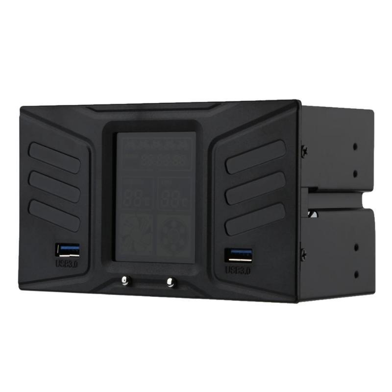 Buy Dual 5.25inch Drive Bay Computer Case Fan Speed Controller with ...