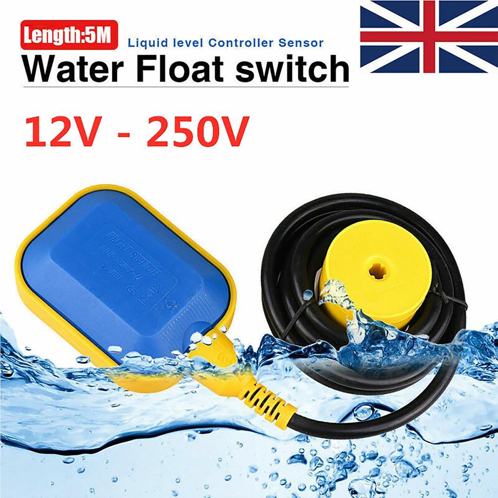 Water Level Switch Pumping 12V-250V Fluid Controller High Emptying Heat ...