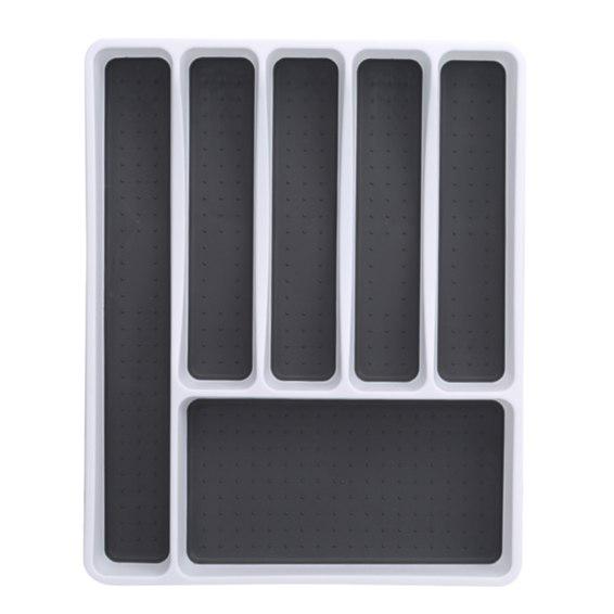 6 Fächer Besteck Tablett Küche Schublade Organizer Löffel Messer Gabel Trennung Box Küche ...