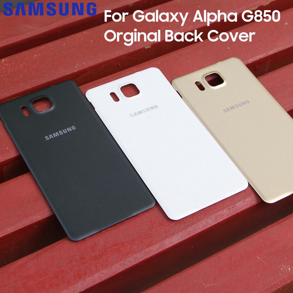 Buy SAMSUNG Original Back Cover Phone Case For Samsung GALAXY Alpha ...
