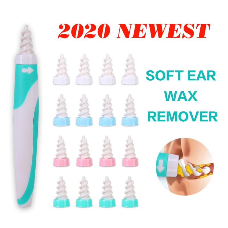 Ear Wizard Ear Wax Removal Tool Soft Spiral Ear Cleaning for Ear Wax ...