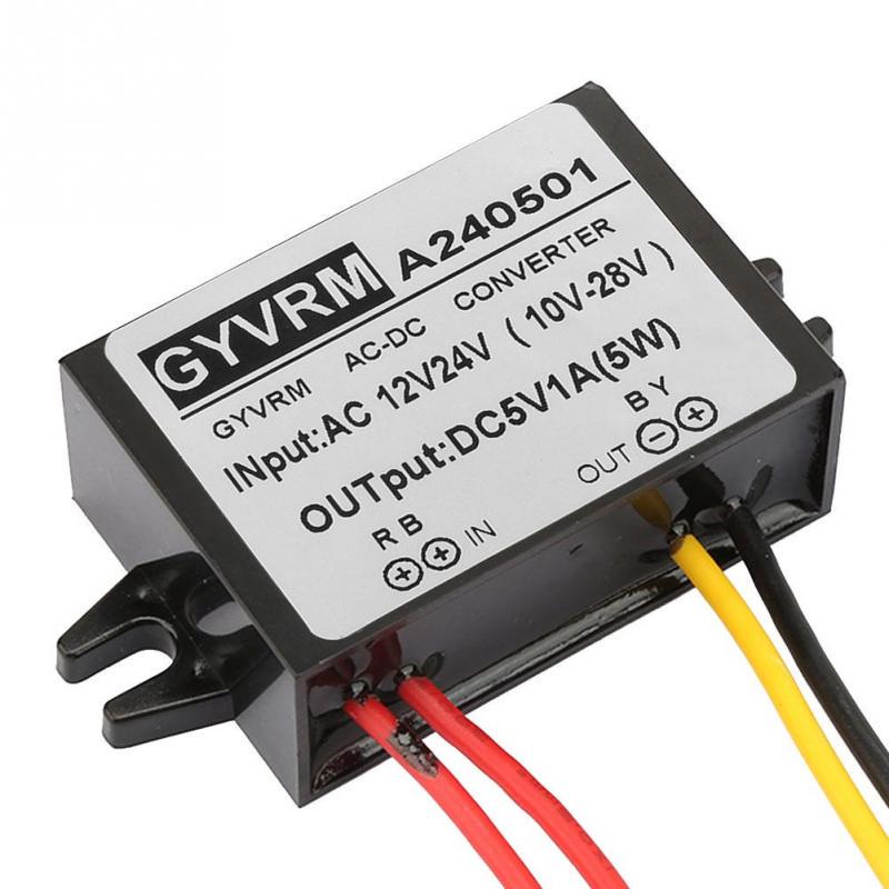 Ac 12V 24V - Dc 5V Dönüştürücü Ac-Dc Step Down Güç Kaynağı Modülü uygun ...