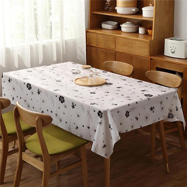 Buy Oil Proof Waterproof Cloth Table Cloth PEVA Tablecloth Oil Proof ...