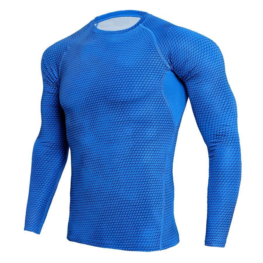 Buy IR Men Fitness T Shirts Long Sleeve Palace Bodybuilding Compression ...