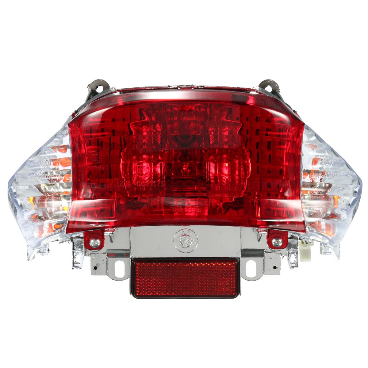 Motorcycle Gy6 Scooter 50cc Rear Tail Light Turn Signal Indicator Lamp ...