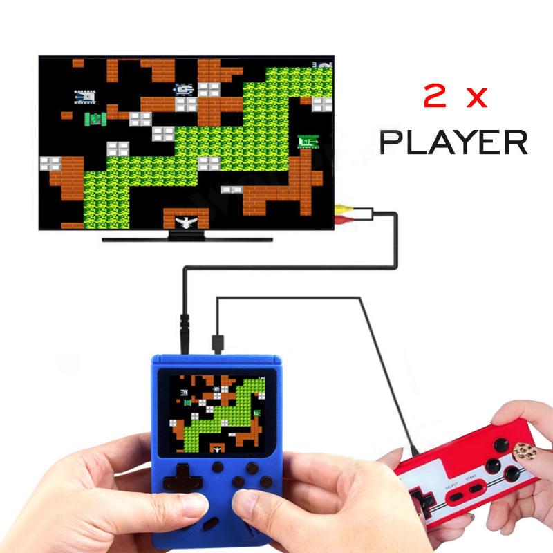 Cheap Handheld Game 400 Games Retro Video Game 3 inch Screen Mini 2 ...