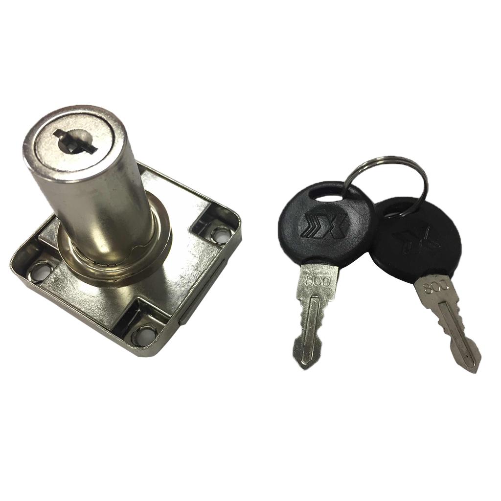 Cam Lock Desk Drawer with 2 Keys for Cupboard Mailbox File Cabinet A ...