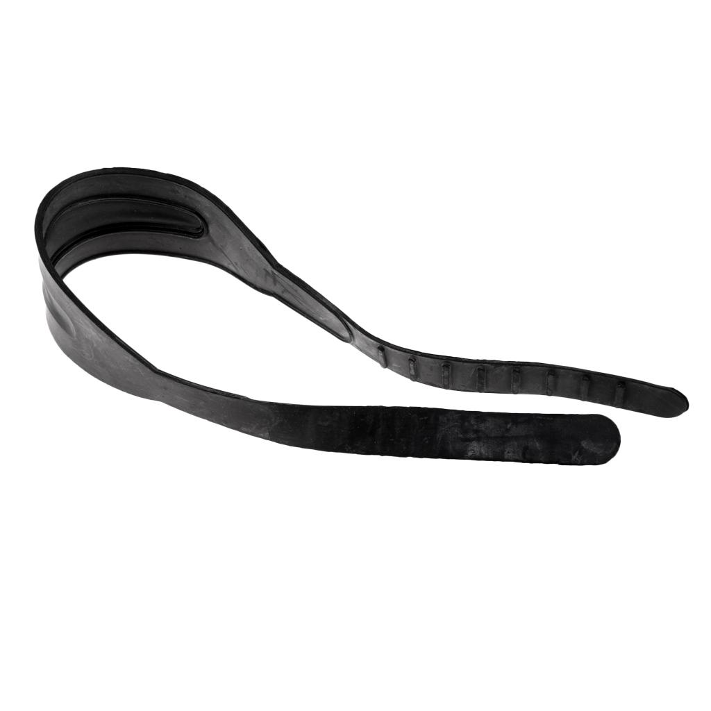 Buy Black Rubber Scuba Diving Mask Strap for Snorkeling Swimming Water ...