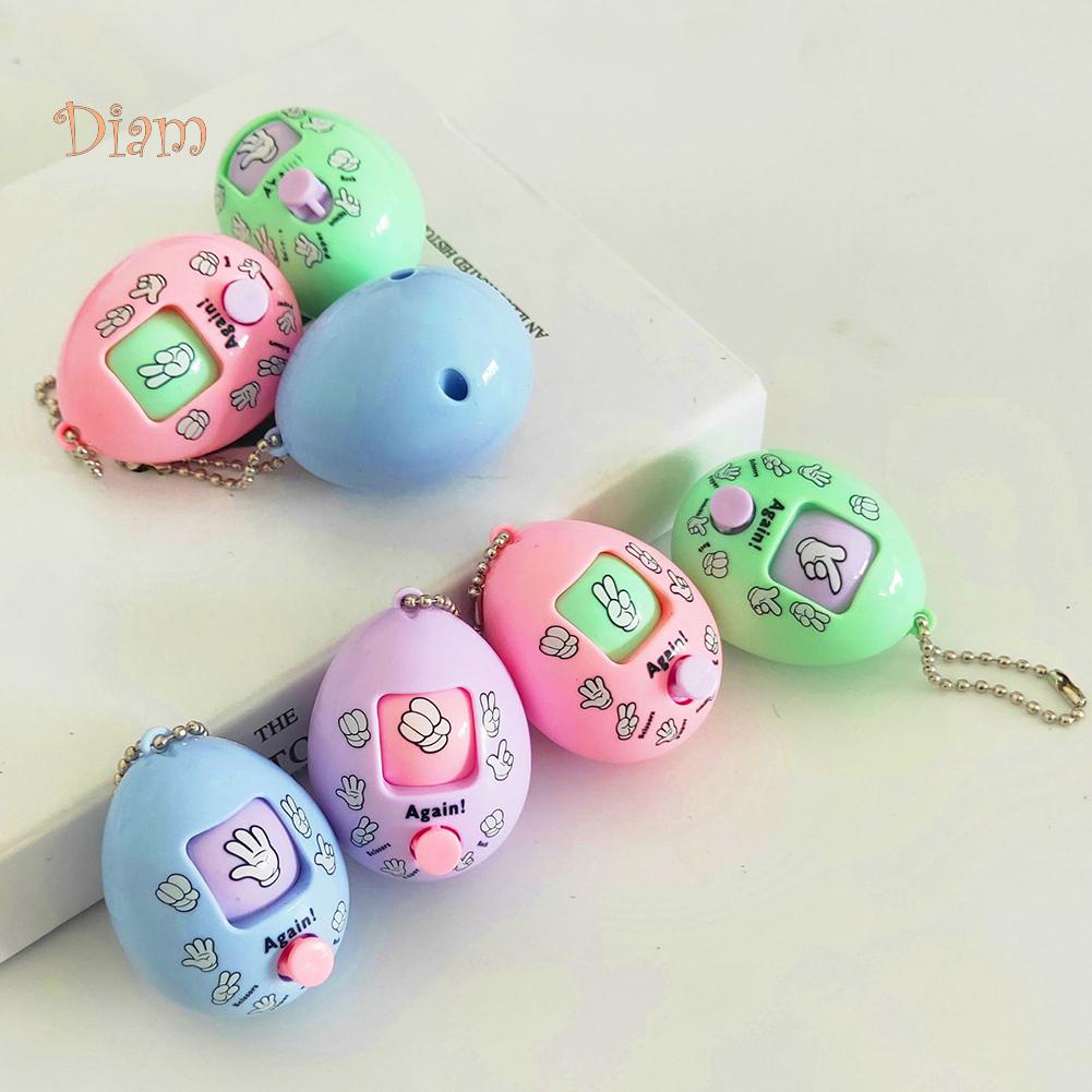 Buy TOYS & TOTS Rock Paper Scissors Funny Keychain Egg Shaped Morra ...