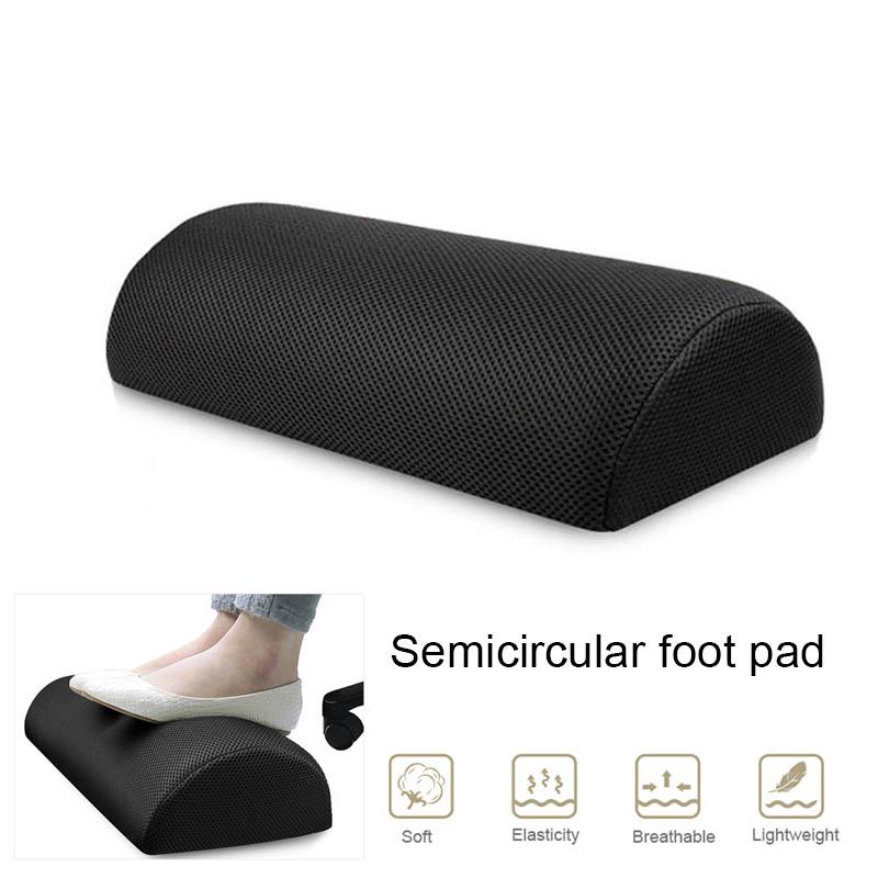 Buy Memory Foam Foot Rest Cushion Non-Slip Foot Stool Under Desk for ...