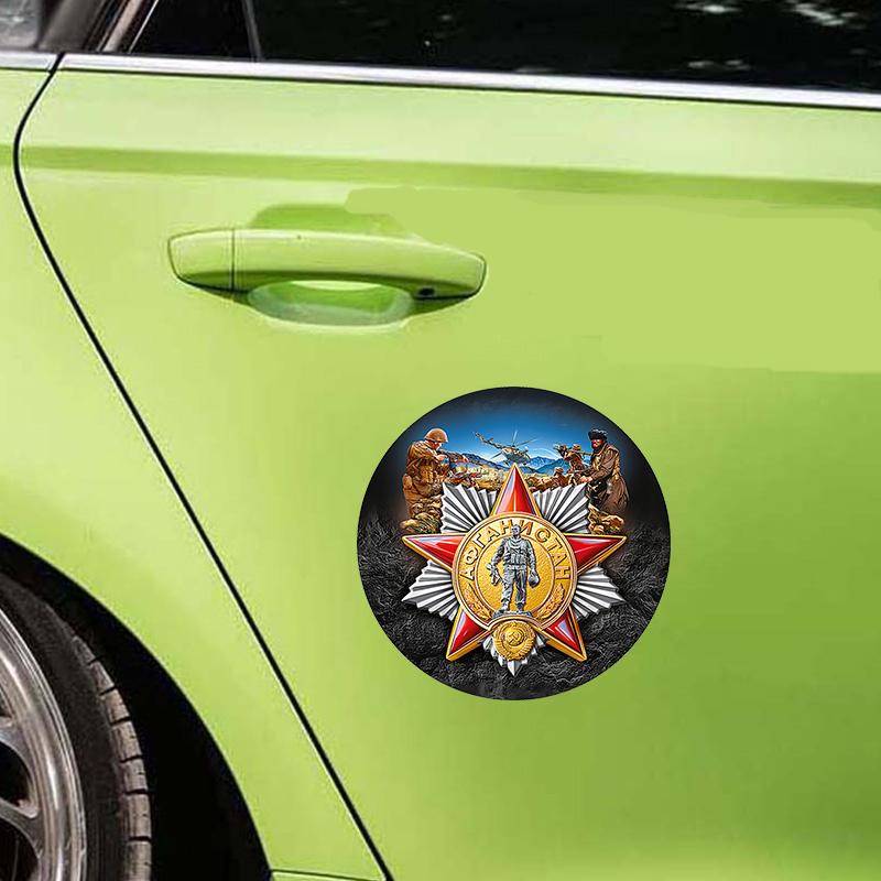 Buy Metvi car sticker veteran of the Afghan war on Car Russia PVC ...