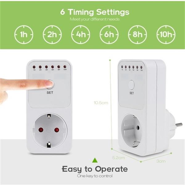 Buy TM04 Countdown Timer Switch Smart Control Plug-in Socket Auto Shut ...