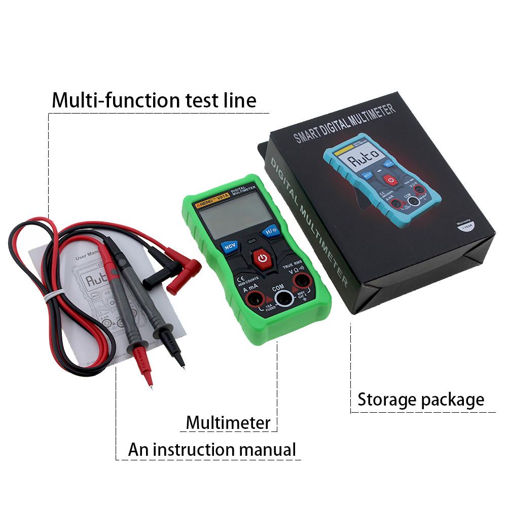 Buy Digital Multimeter Smart Fully Auto Range LCD Display Multimeters ...