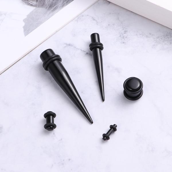Buy NUOLUX 23PCS Ear Stretching Plug Multi-size Unisex Ear Plugs Ear ...