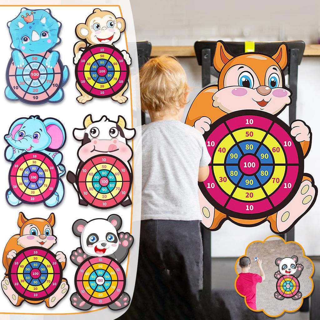 Buy Children Throw Sticky Ball Dartboard Boards Target Ball Kids Toys ...