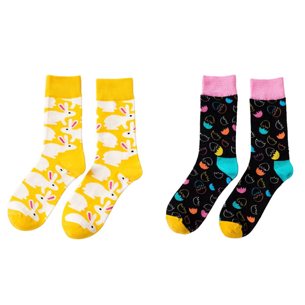 Buy Easter Bunny Eggs Socks Colorful Socks Unisex Happy Easter Bunny ...
