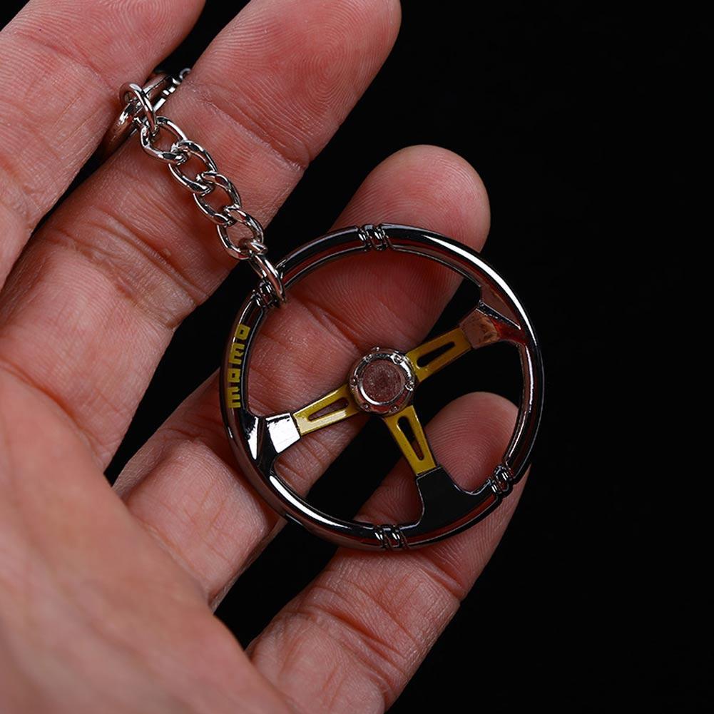 Cheap Racing Car Steering Wheel Zinc Alloy Mini Keychain Z T2W6 Keyring ...