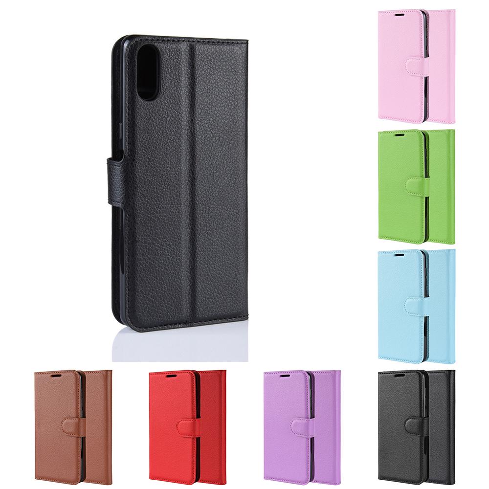 Buy Full Coverage PU Leather Cases For Sony Xperia L3 Flip Case With ...