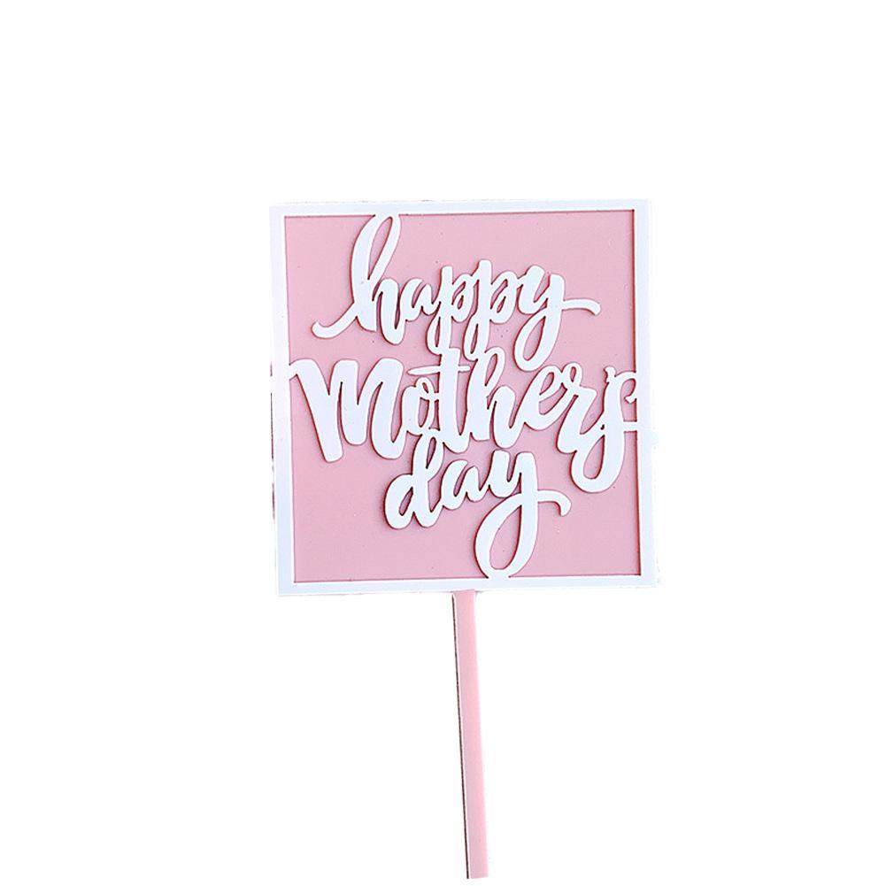 Buy Best Mom Eve Crown Love Acrylic Cake Topper Mommy Cake Favors Day ...