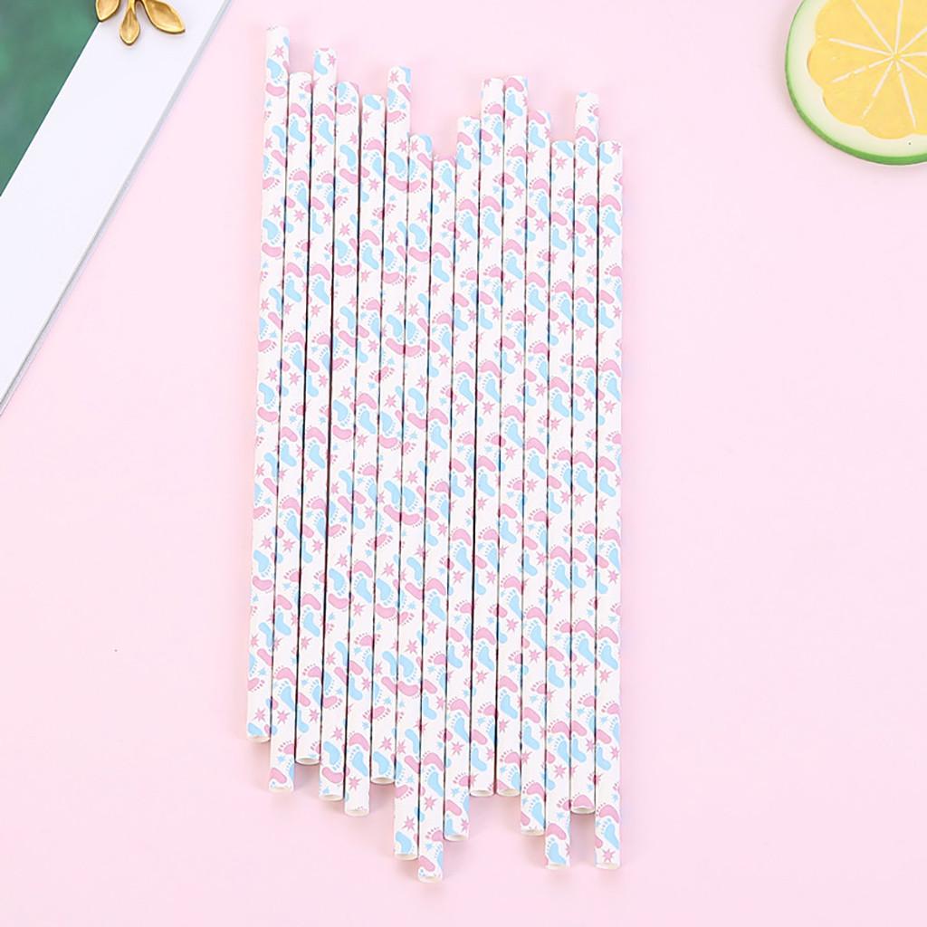 Buy [AR]Hot Sale Paper Straws Disposable Holiday Party Drinking Straws ...