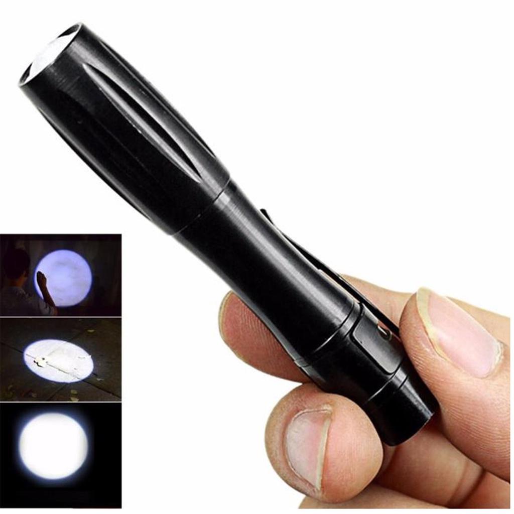 Buy HDE Mini LED Flashlight Battery-Powered Handheld Pen Light Tactical ...