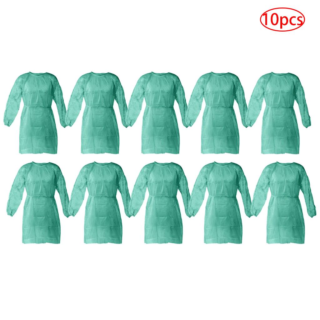 Buy Disposable Protective Isolation Clothing Anti-Spitting And Anti-Oil ...