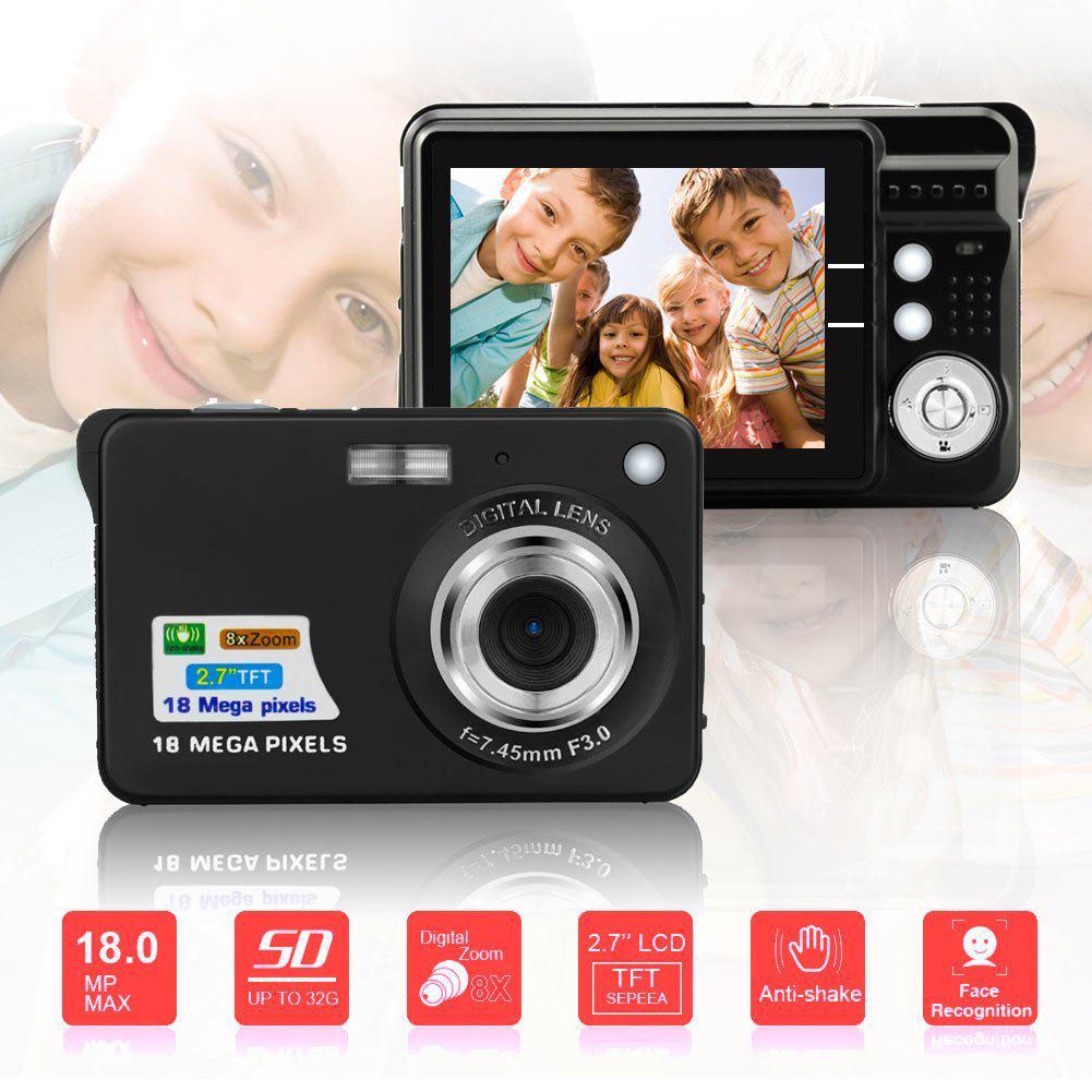 Buy 2.7" TFT LCD 8x Zoom Mini Action Camera HD Anti-Shake Digital ...