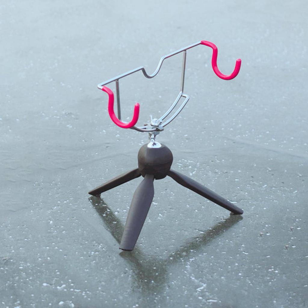 Buy Triangle Ice Fishing Rod Bracket Triangle Bracket Winter Rod Holder ...
