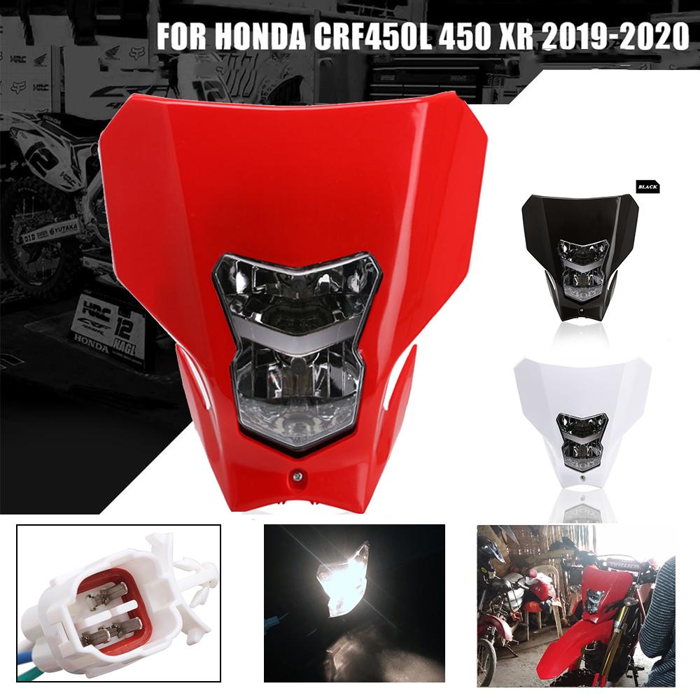 Buy Motorcycle Headlight 12V For HONDA CRF450L CRF450XR CRF 450L 450XR ...
