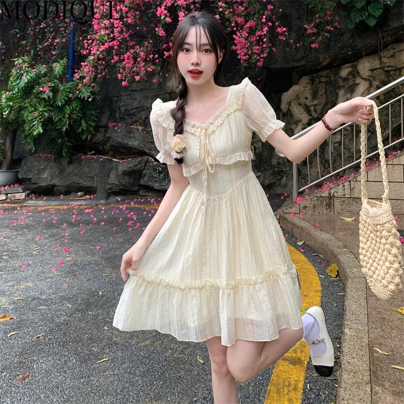 Buy MODIQUE 2023 Summer Plus Size New Short Dress Shirt Women Loose ...