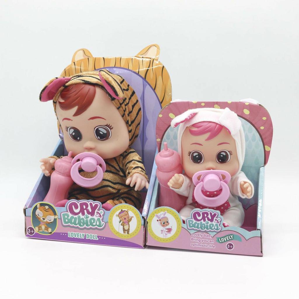 Buy SX 8 Inch Vinyl Sound And Cry Play House Toy Simulation Baby Crying ...