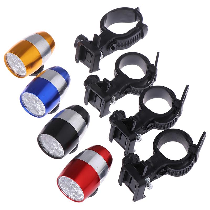Buy 1Pc 6 LED Bike Front Head Light Aluminium Alloy Mini Cycling ...