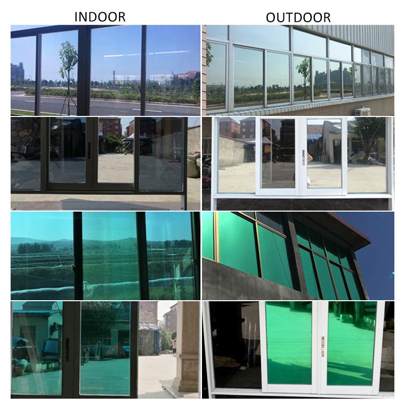 Buy 500cm/300cm/100cm X 60cm One Way Mirror Privacy Reflective Window ...