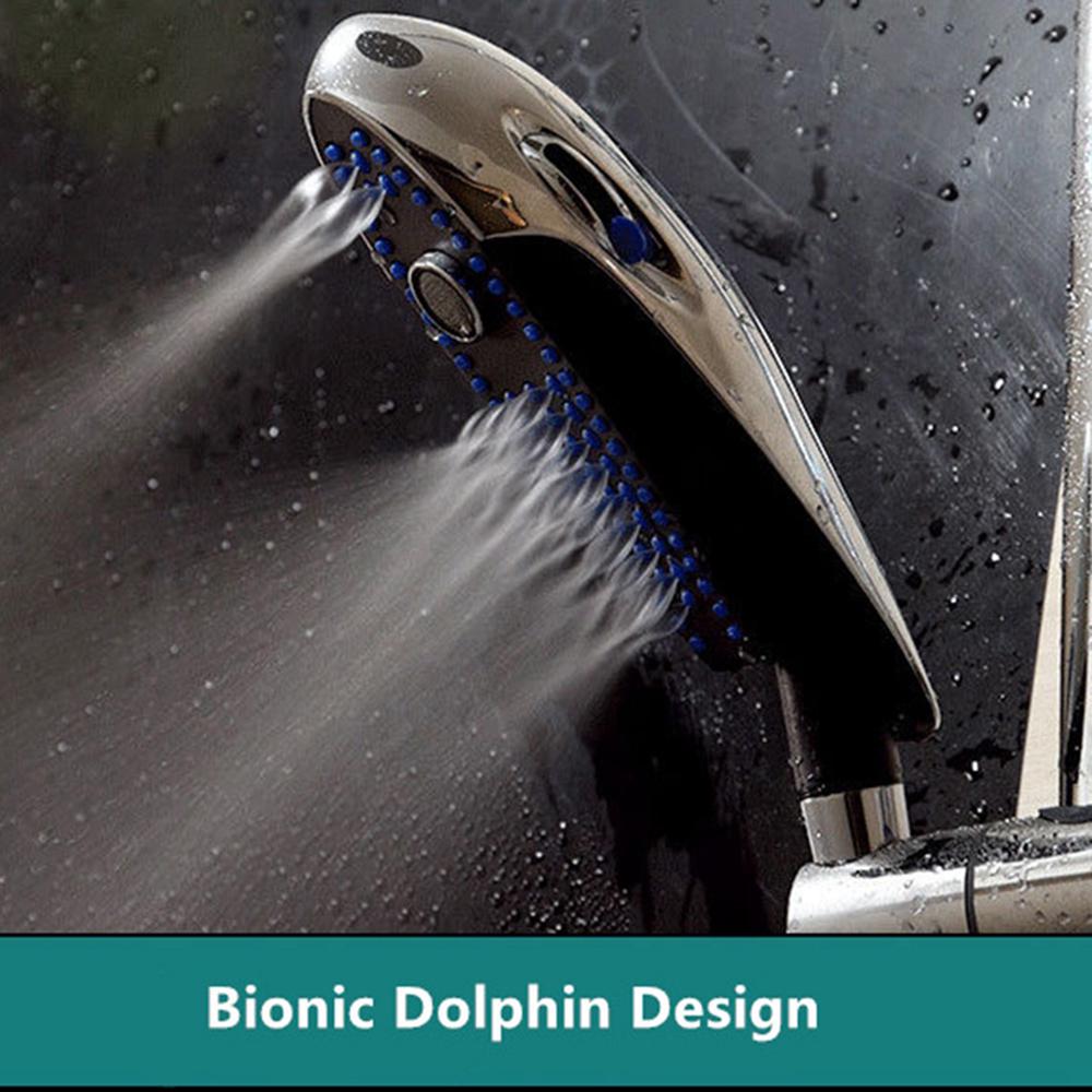 ABS Dolphin Design Bathroom Modern Multifunction Shower Head Bathroom ...