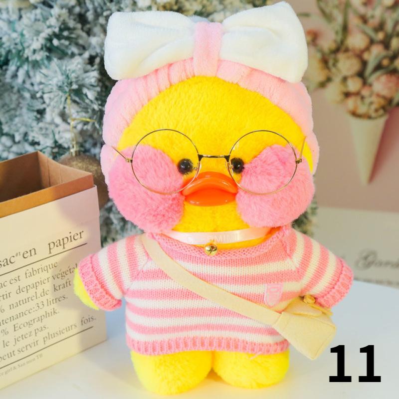 Buy 30cm Plush Pato Lalafanfan Duck Soft Toy Kawaii Stuffed Paper Duck ...