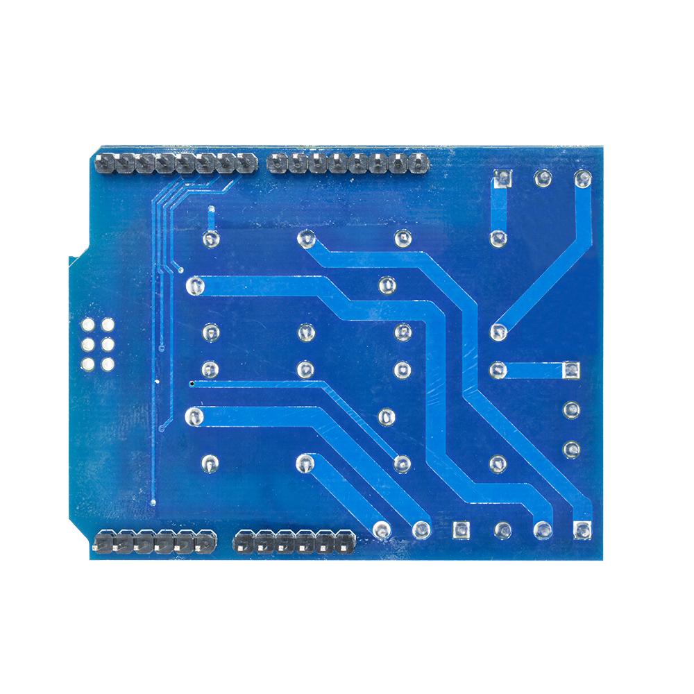 Buy DC 5V 4 Channel Relay Module Shield Terminal Expended Board for ...